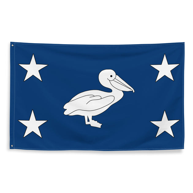 CCC Pelican Flag (single sided) – NOLA REPUBLIC T-SHIRT CO.